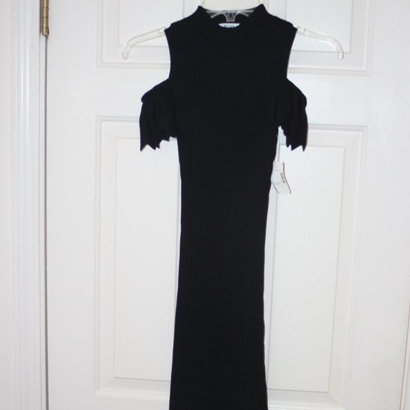 Renvy | Dresses | Nwt Renvy Tight Ribbed Jersey Dress With Shoulder ...